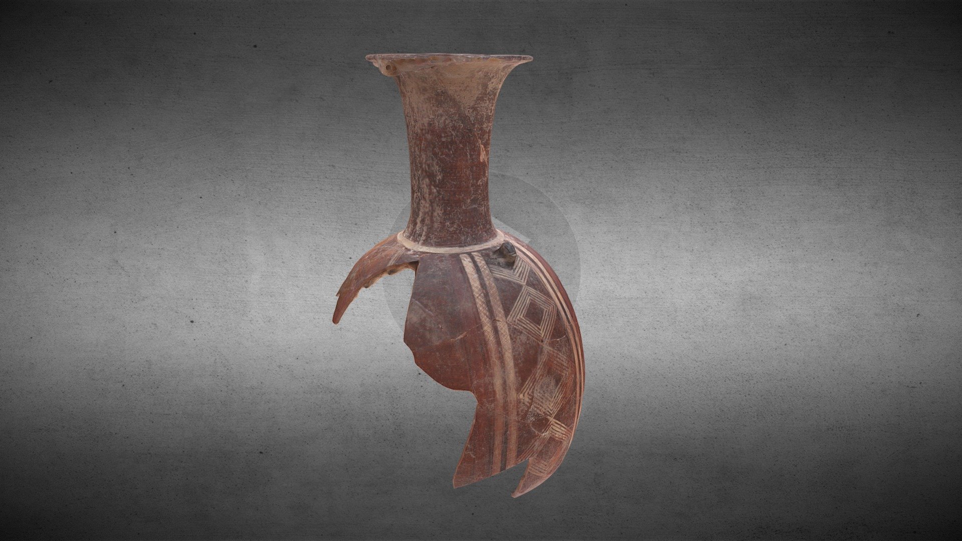 ARÍBALO INKA TIPO A / HI-04 - 3D model by DDC_Cusco [4d9aee7] - Sketchfab