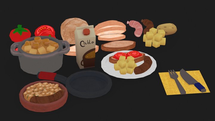 Overcooked 3D models - Sketchfab