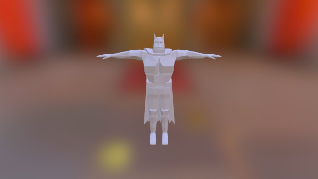 Lowpoly Batman - Download Free 3D model by Phoenix Bishea ...