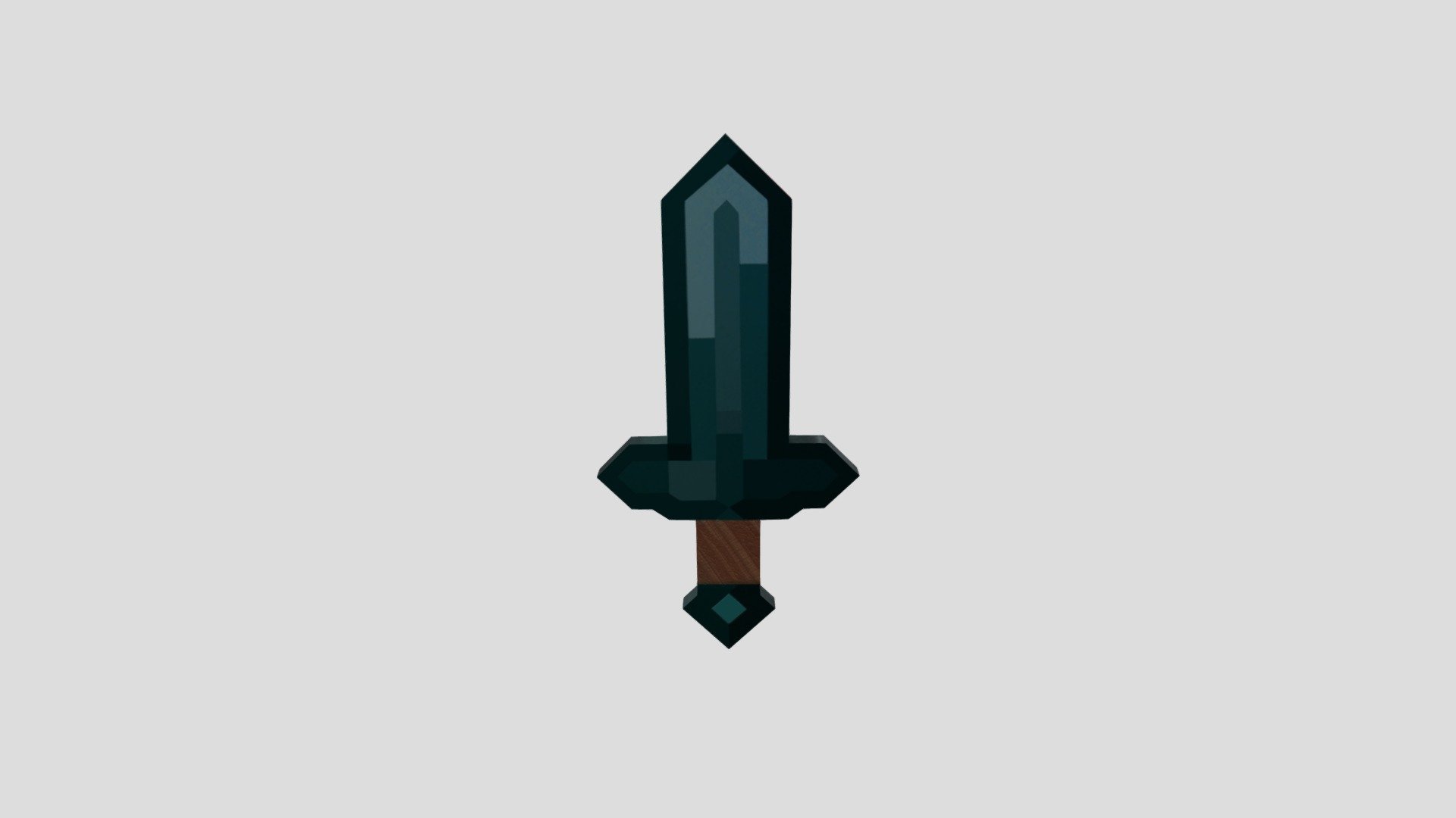 Minecraft_sword - 3D model by esterb [4da173d] - Sketchfab