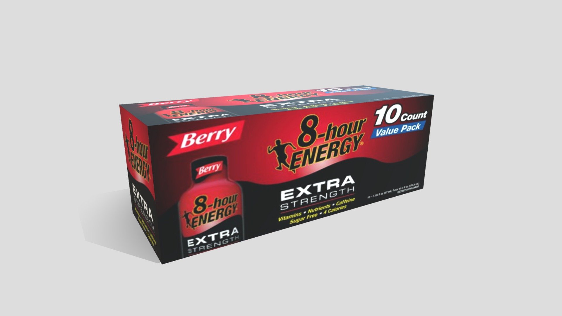 Energy Shots - 8 Hour Energy - Berry - Buy Royalty Free 3D model by MW ...