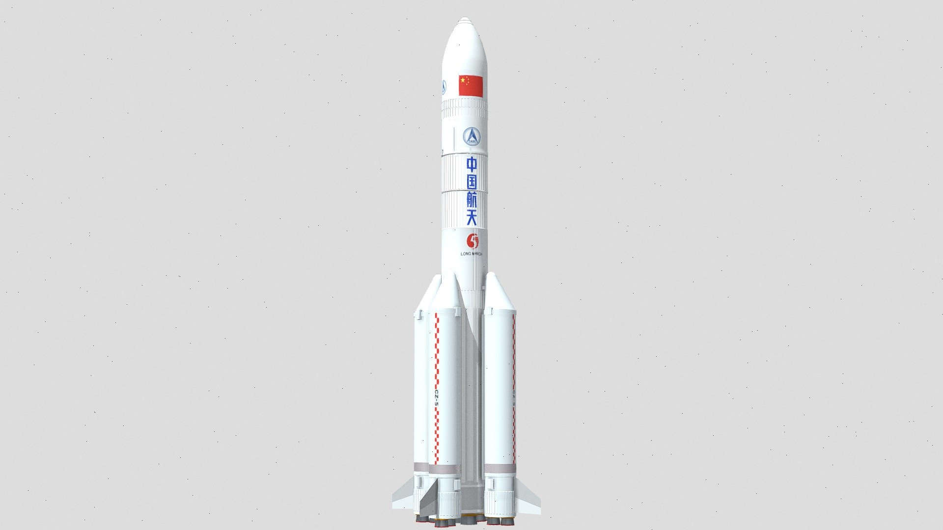 Long March 5 rocket - Download Free 3D model by andertan [4da2417 ...