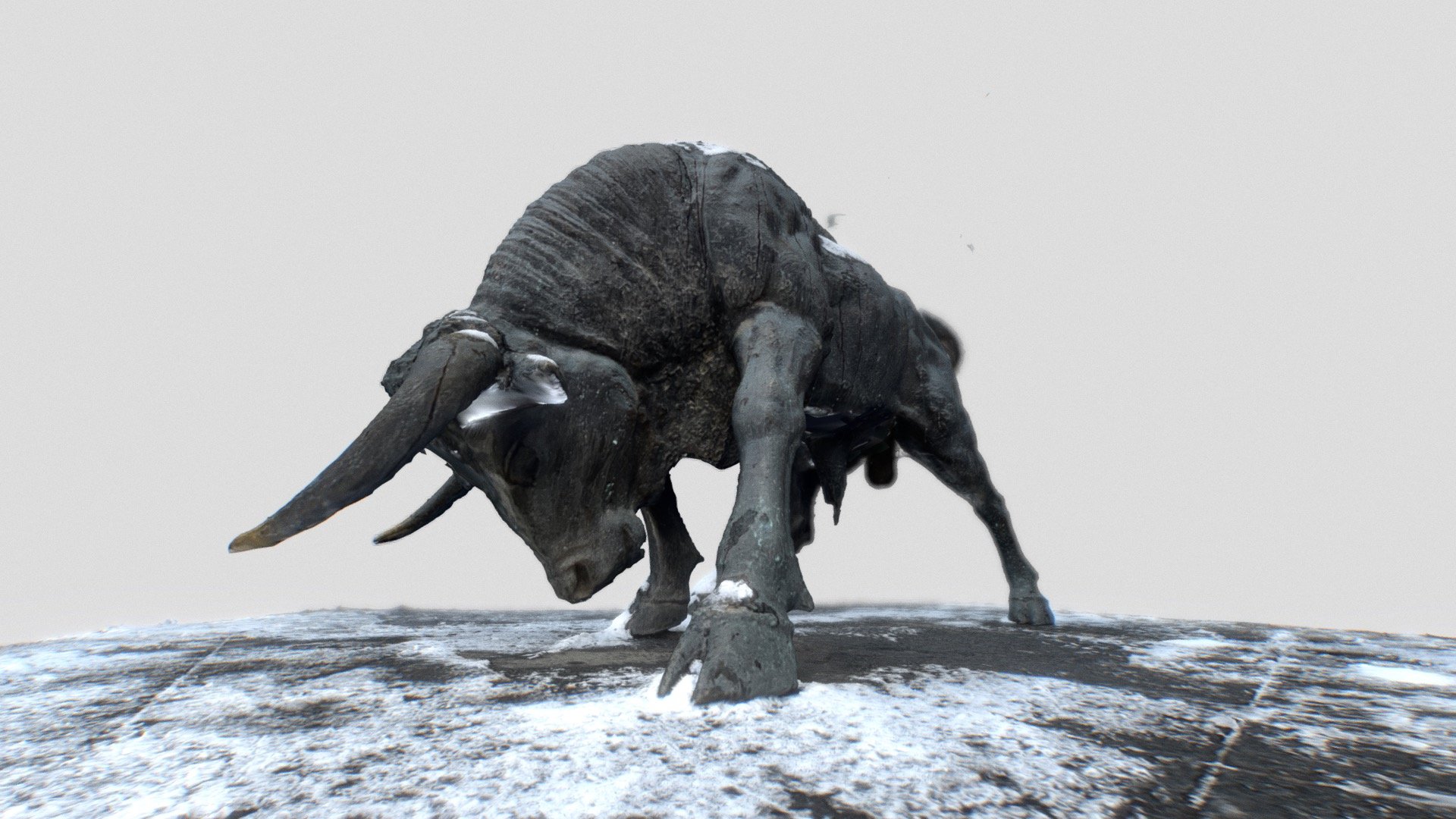 Iron Bull Statue - Download Free 3D model by eeldan [4da3417] - Sketchfab