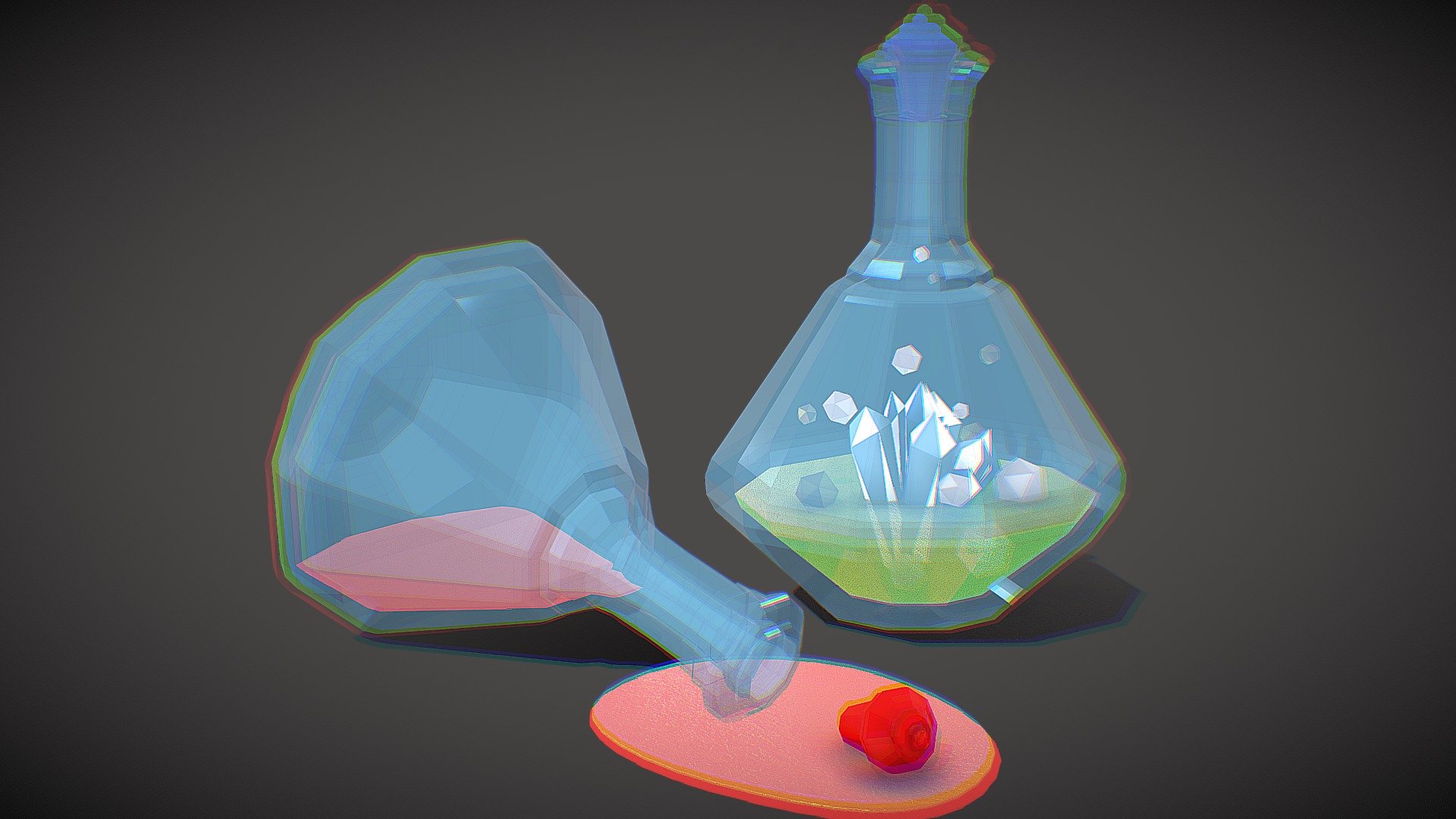 Potion Sketchfab Weekly Challenge - 3D model by Quarks [4da50b1 ...