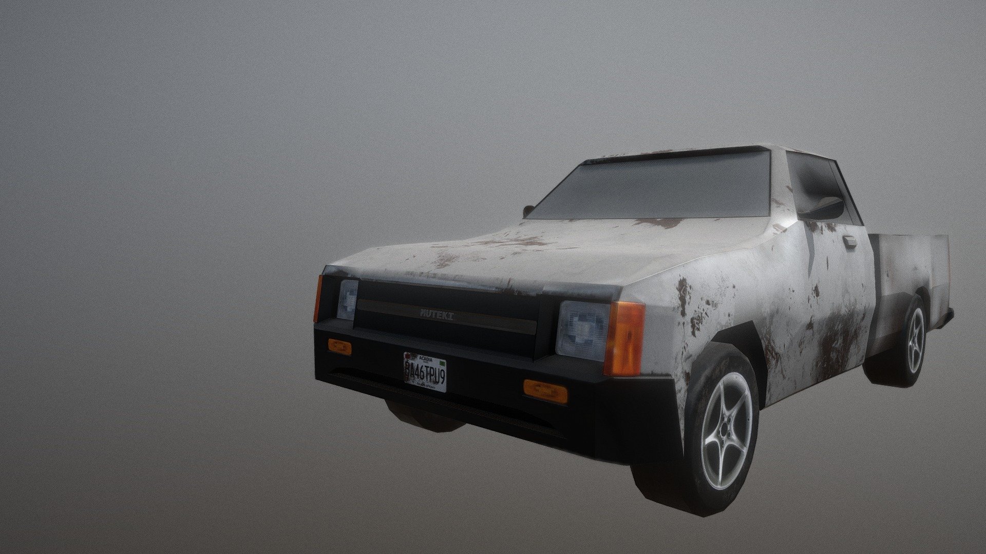 Muteki Taiga Pickup Rusty [Low Poly] - Download Free 3D model by Scigh ...