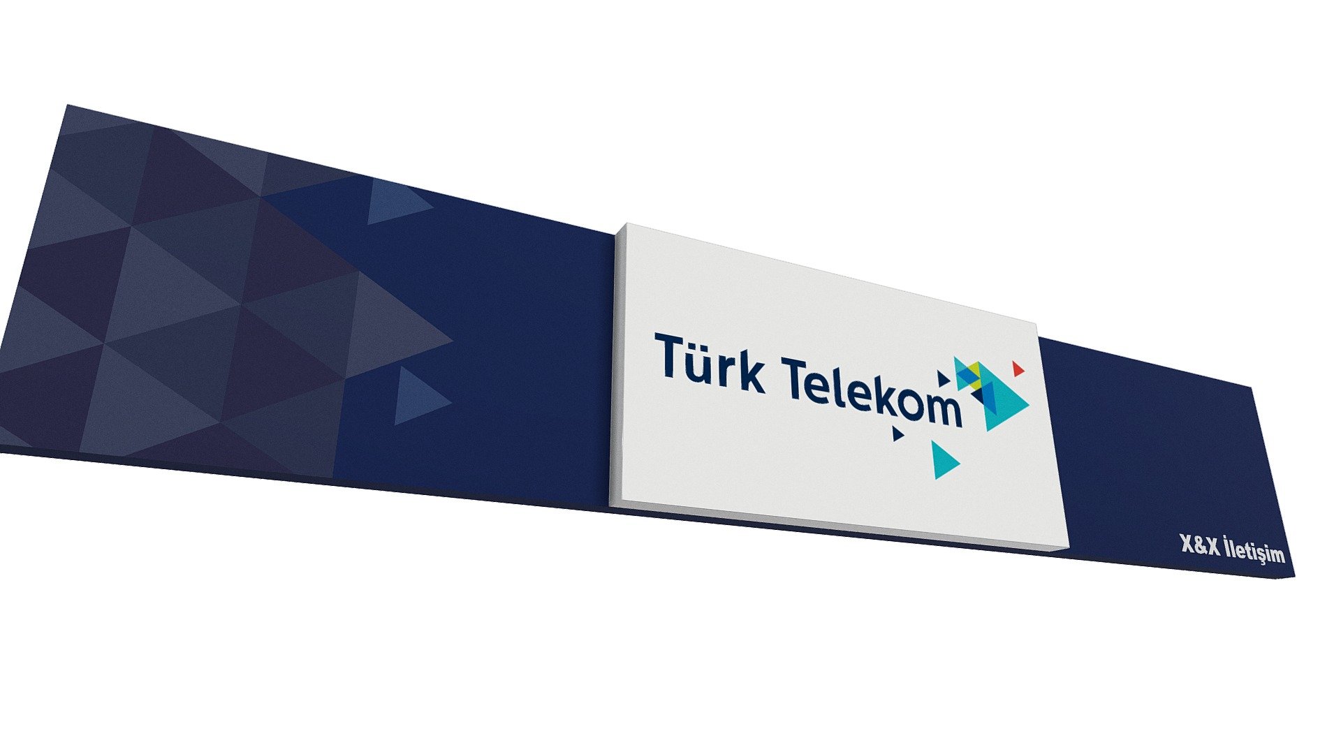 Türk Telekom Dış Tabela Tasarım - 3D model by Zirve Reklam ...