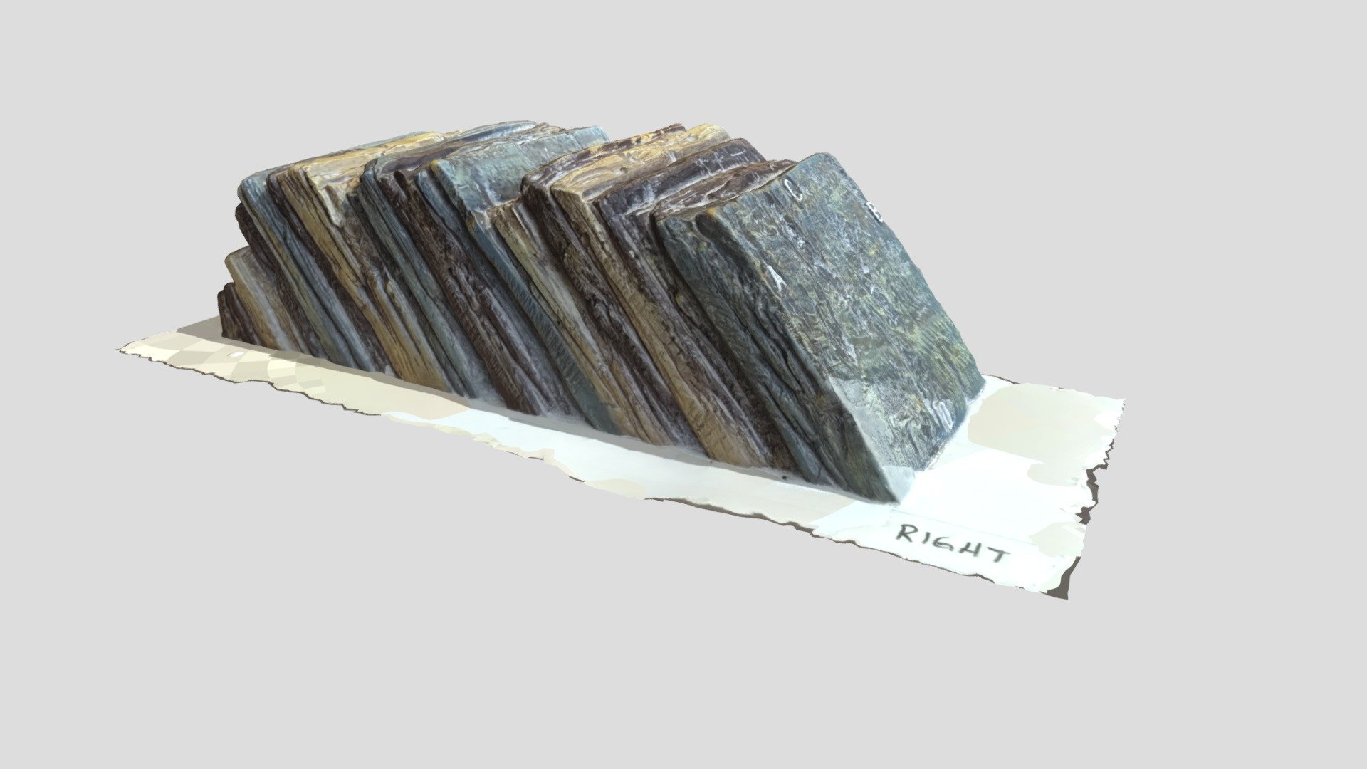 Strike & Dip Model - 3D model by UTK-EPS [4da7d48] - Sketchfab