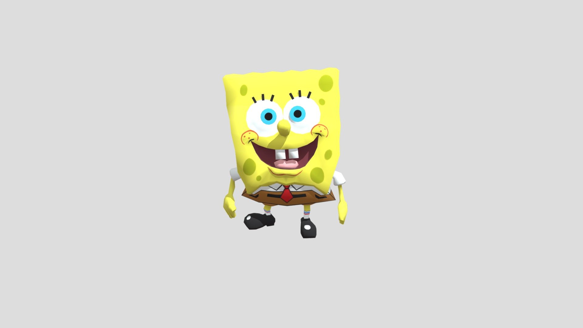 Spongebob Dancing Shuffling - Download Free 3D model by Renato Solar ...