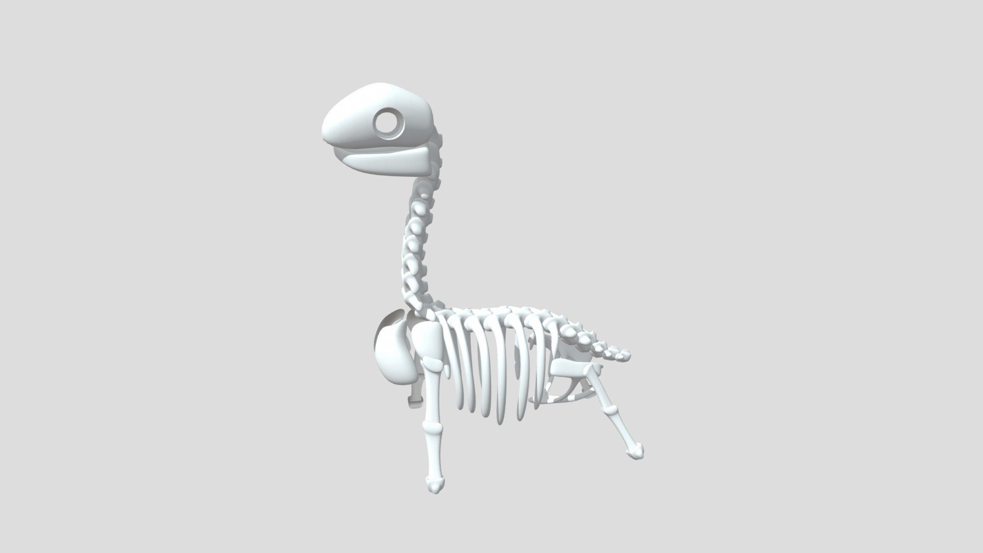 Nessie-skeleton-apex - Download Free 3D model by 123123cheese [4da9c20 ...