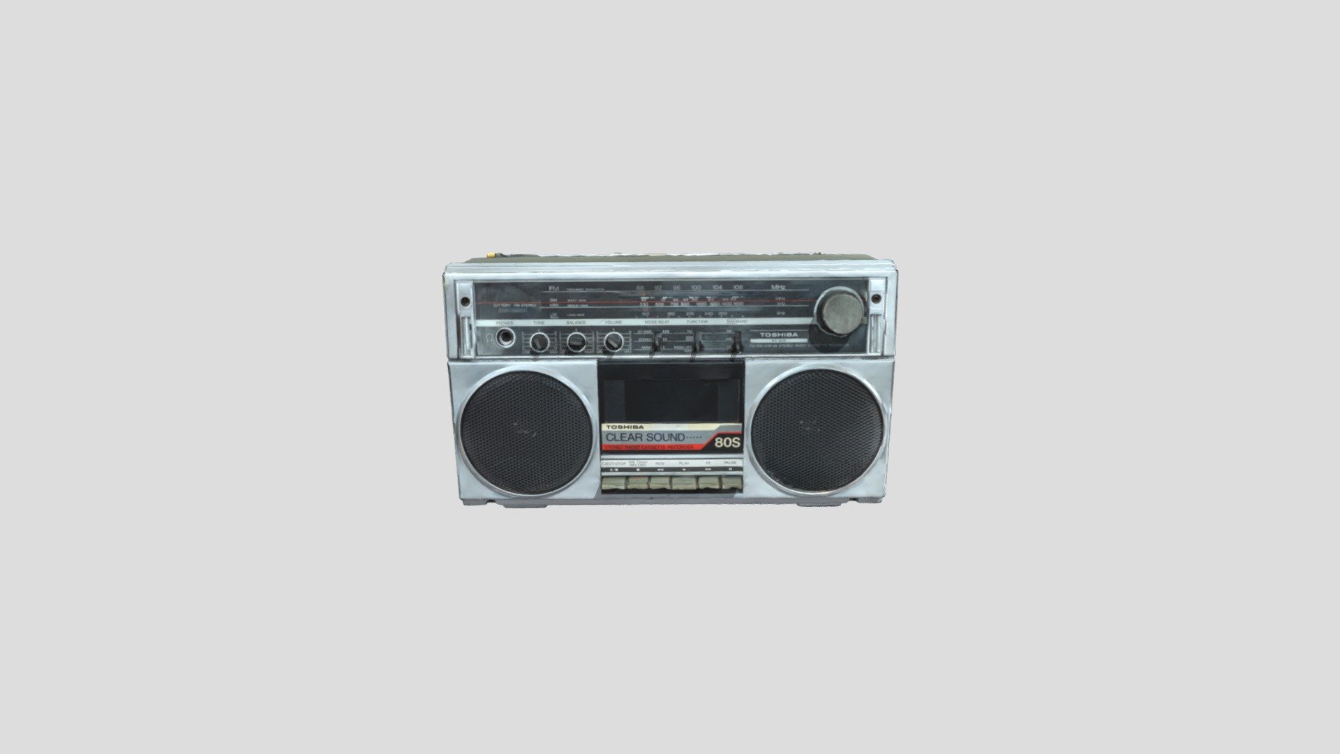 Radio 3D - 3D model by 360panosi [4dadcce] - Sketchfab