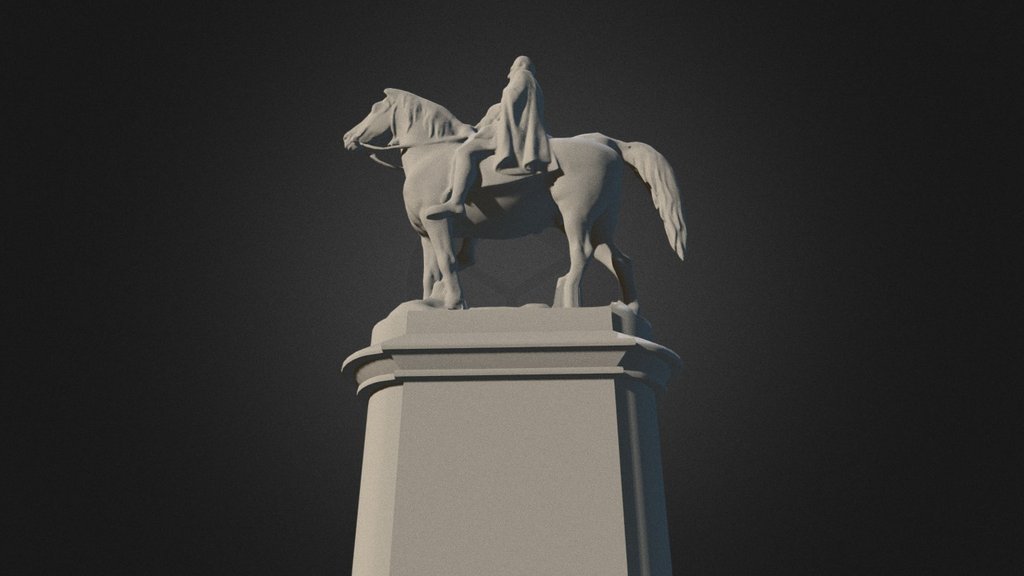 Duke of Wellington Statue - 3D model by msasurvey [4dae953] - Sketchfab