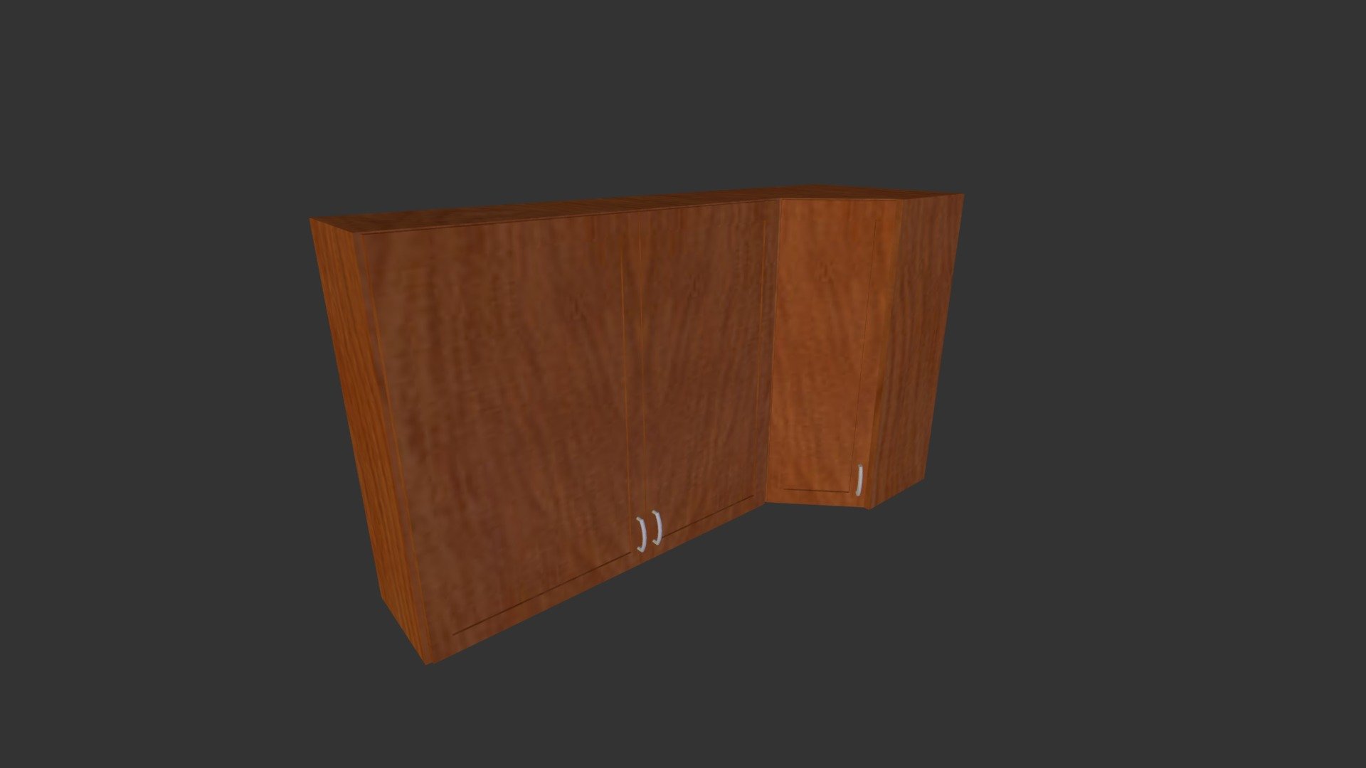 Kitchen Cabinets (corner) - 3D model by merlinkatz [4daefe1] - Sketchfab