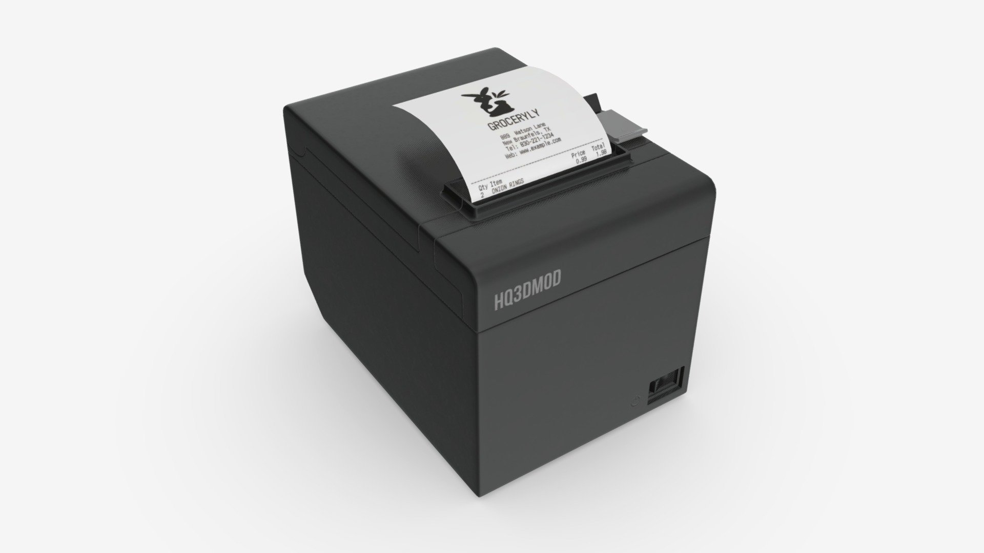 POS receipt printer - Buy Royalty Free 3D model by HQ3DMOD ...