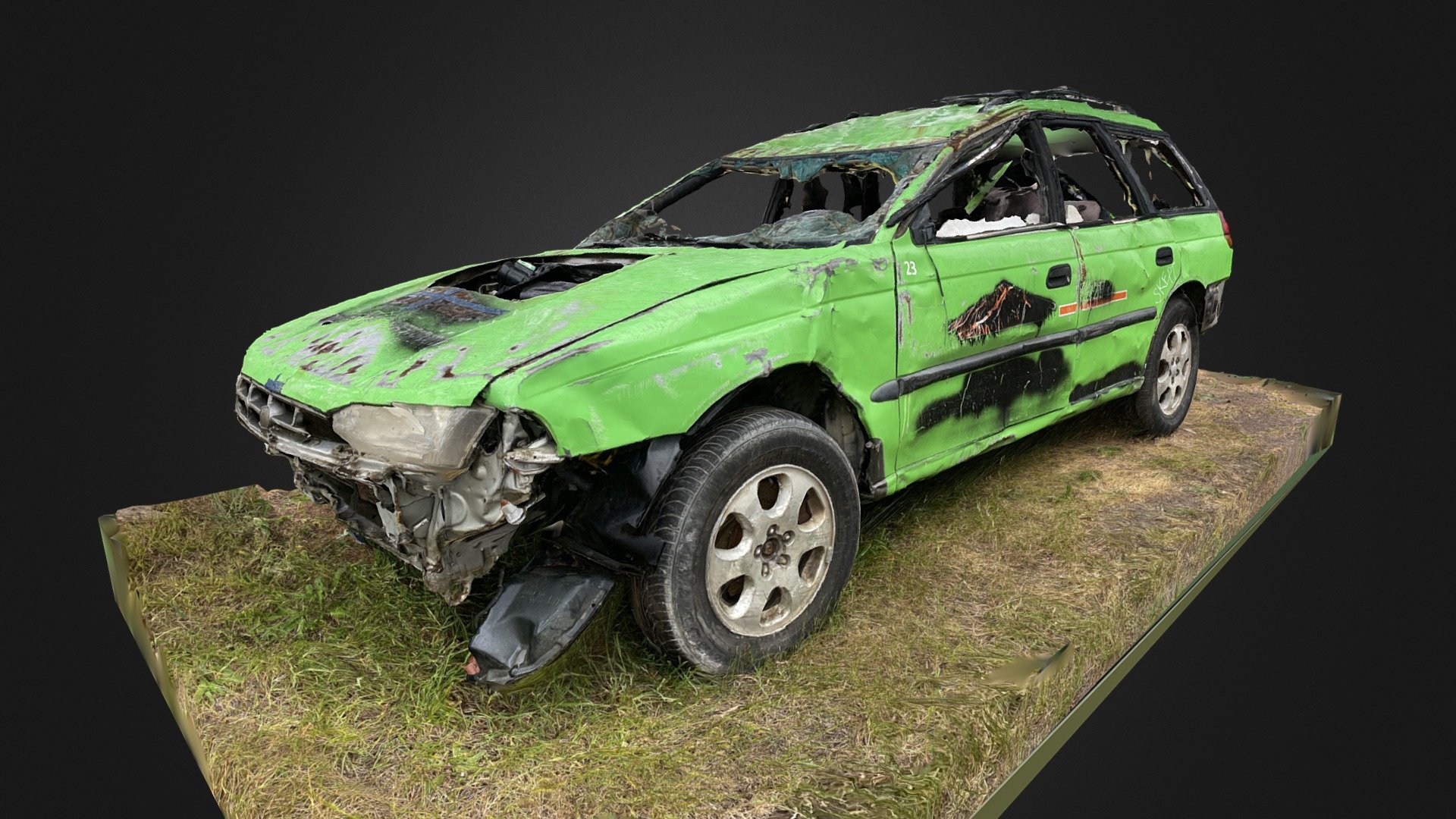 Subaru - 3D model by Valerio Paolucci (@valerpaolux) [4daf56b] - Sketchfab