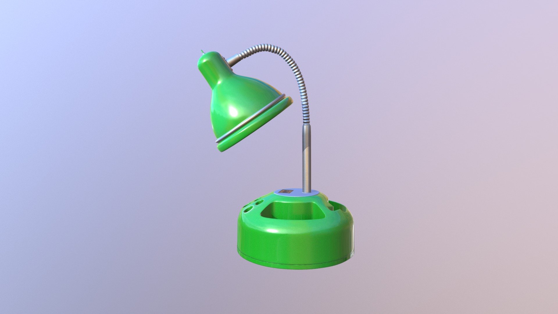 Lamp - Green - 3D model by Tomations [4db163d] - Sketchfab
