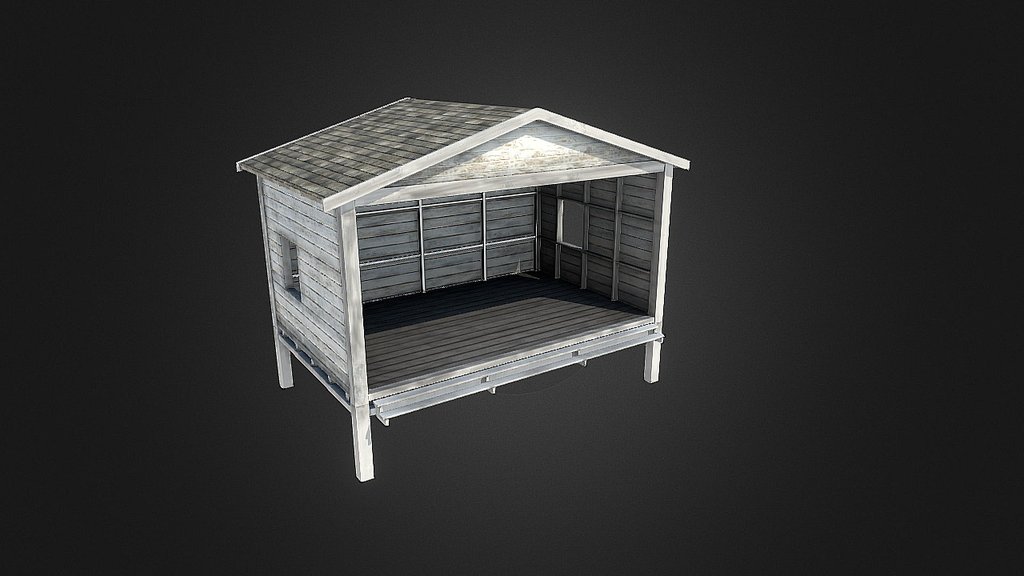 Wood Shack - 3D model by Leandro Castagno (@leandrocastagno) [4db1ea8 ...