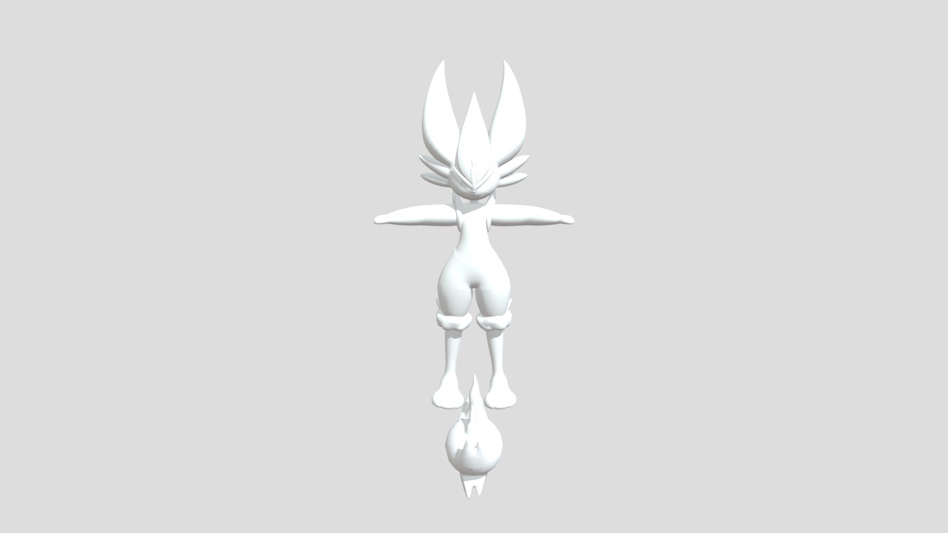 Cinderace (pokemon) gen 8 galar - 3D model by aarav.goswami [4db25e7 ...