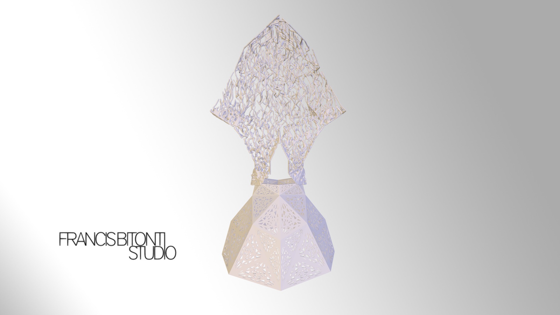 The Bristle Dress - Download Free 3D model by Francis Bitonti Studio ...