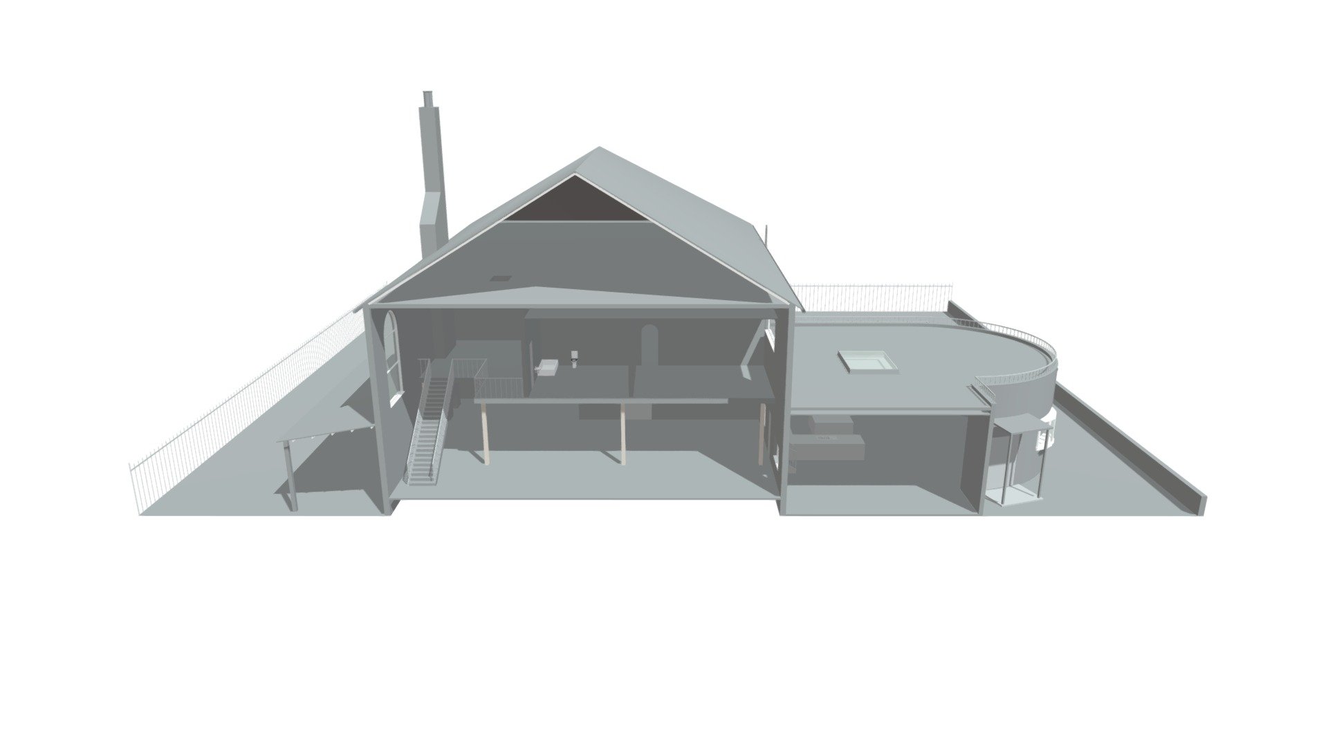 BIM Model - LOD 2 Example - Download Free 3D model by Terrain Surveys ...
