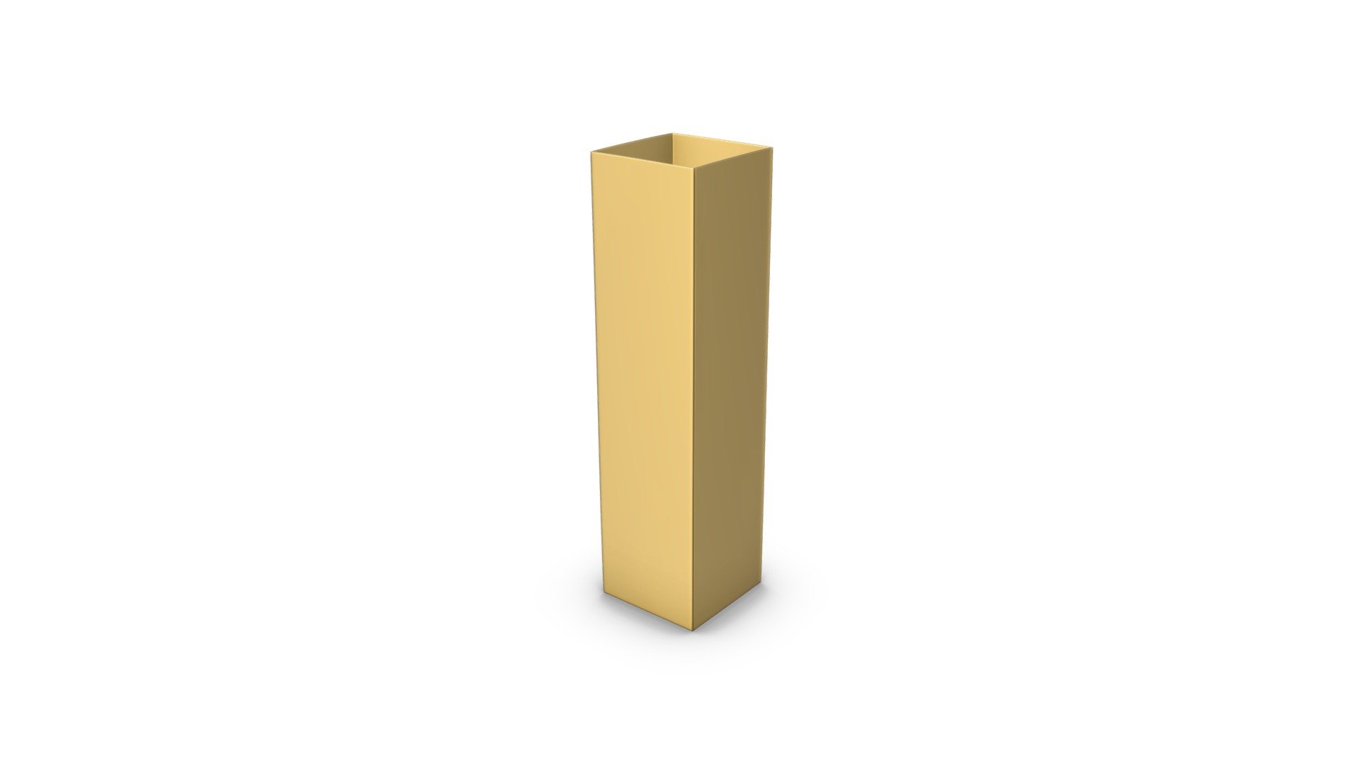 Normos Square Large Metal Vase, Gold - 3D model by MADE.COM (@made-it ...