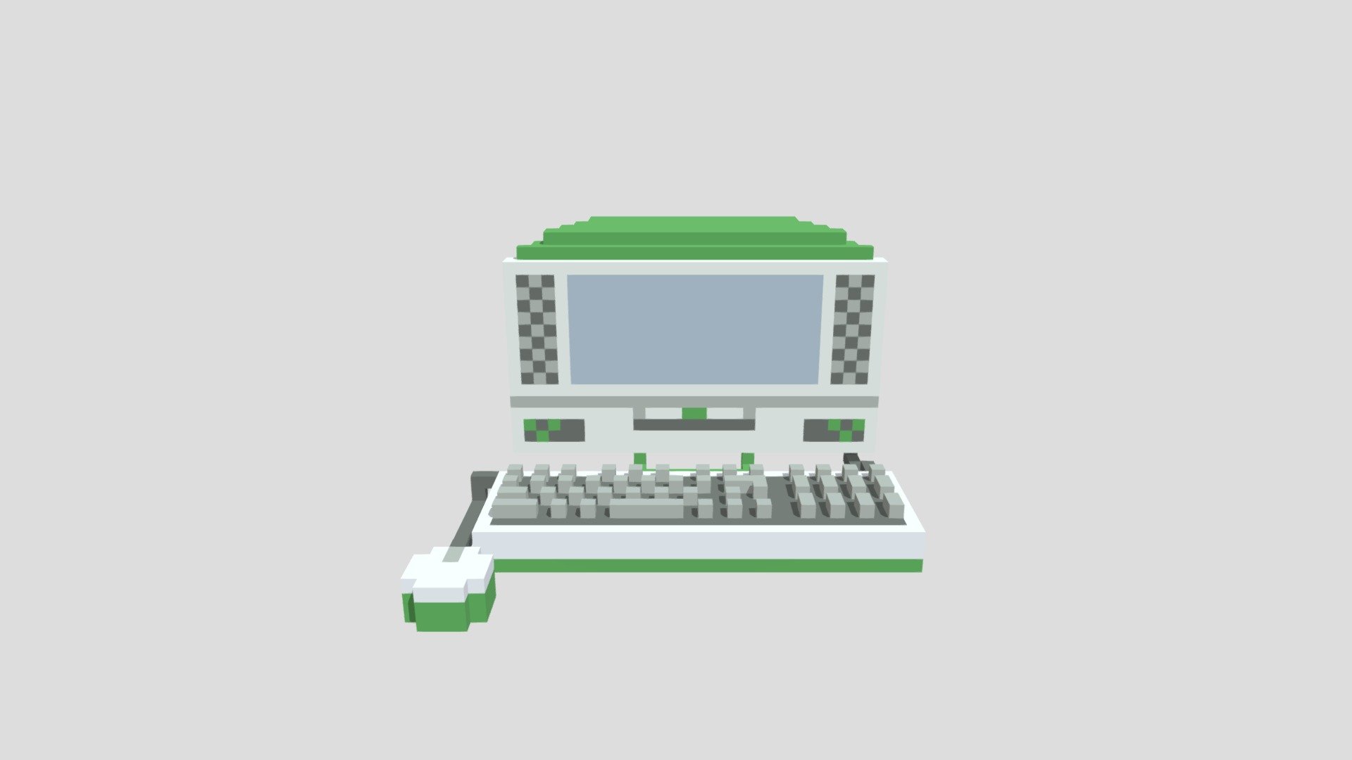 Computer\.vox-8 - 3D model by krystynakovalchuk [4db6085] - Sketchfab