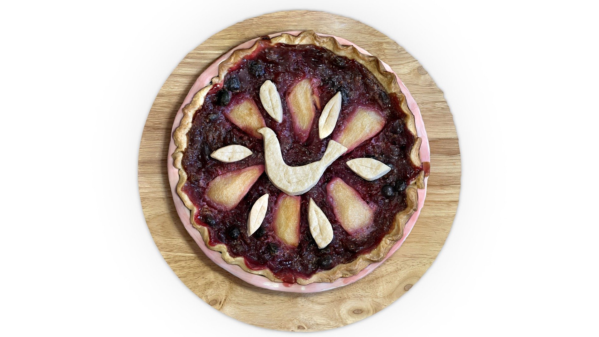 Partridge in a Pear Tree Pie - Download Free 3D model by Terrie Simmons ...