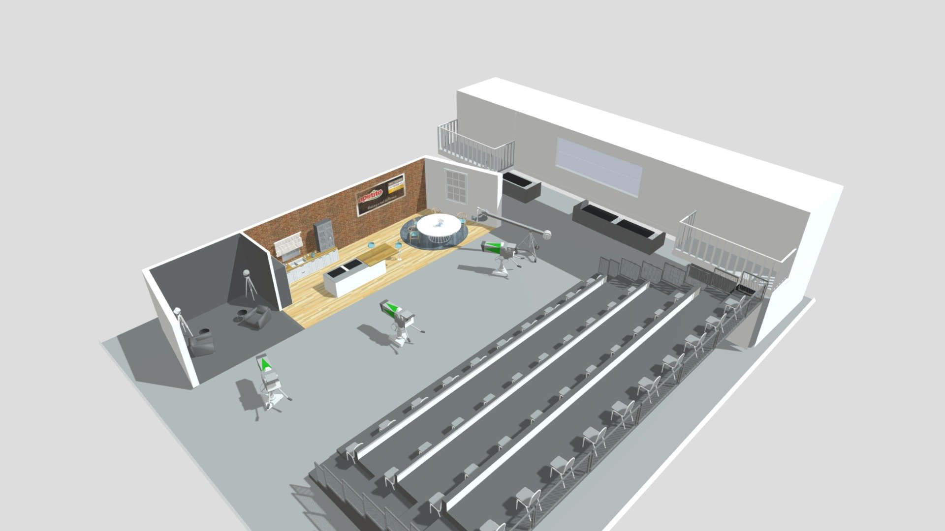 Leadership Layout - 3D model by Dan Southall (@dansouthall) [4db85a0 ...