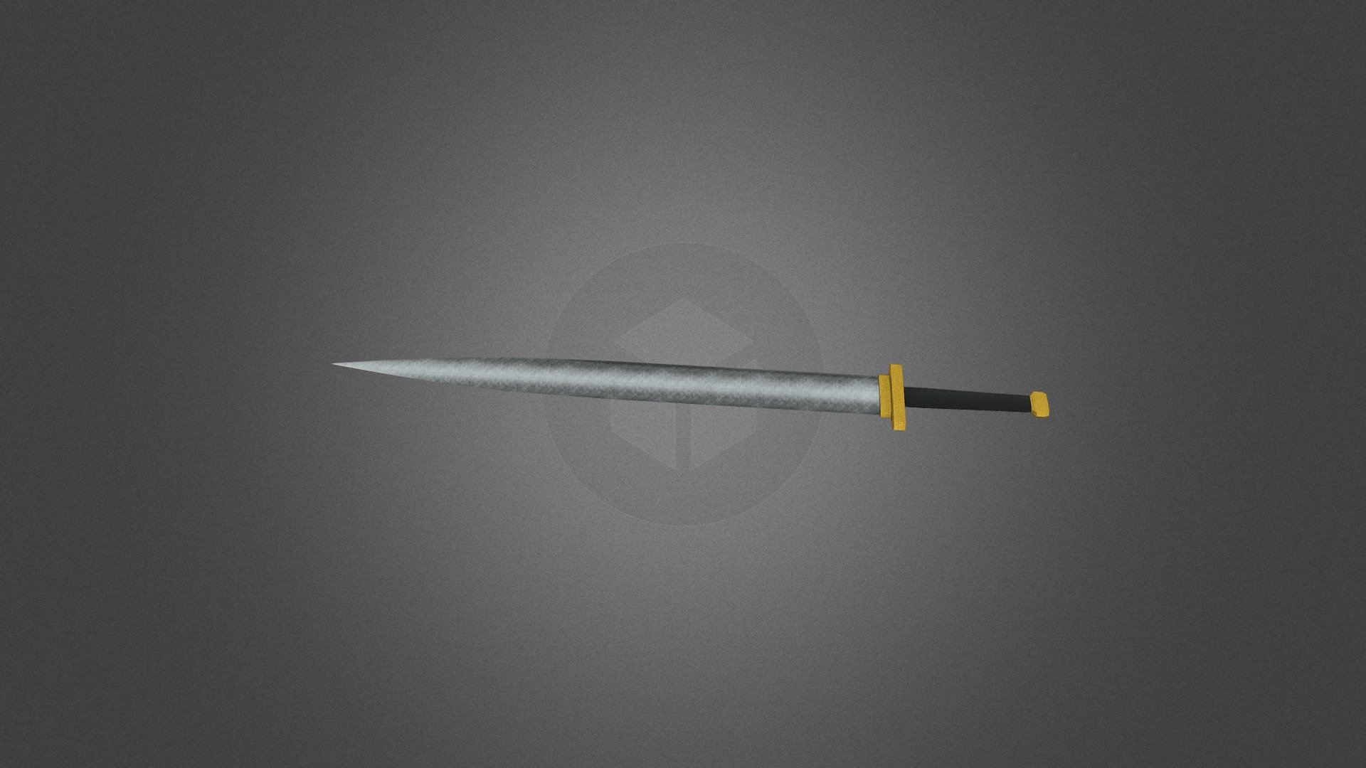 Low-Poly Simple Sword - Download Free 3D model by agfa18st2.taylormoran ...