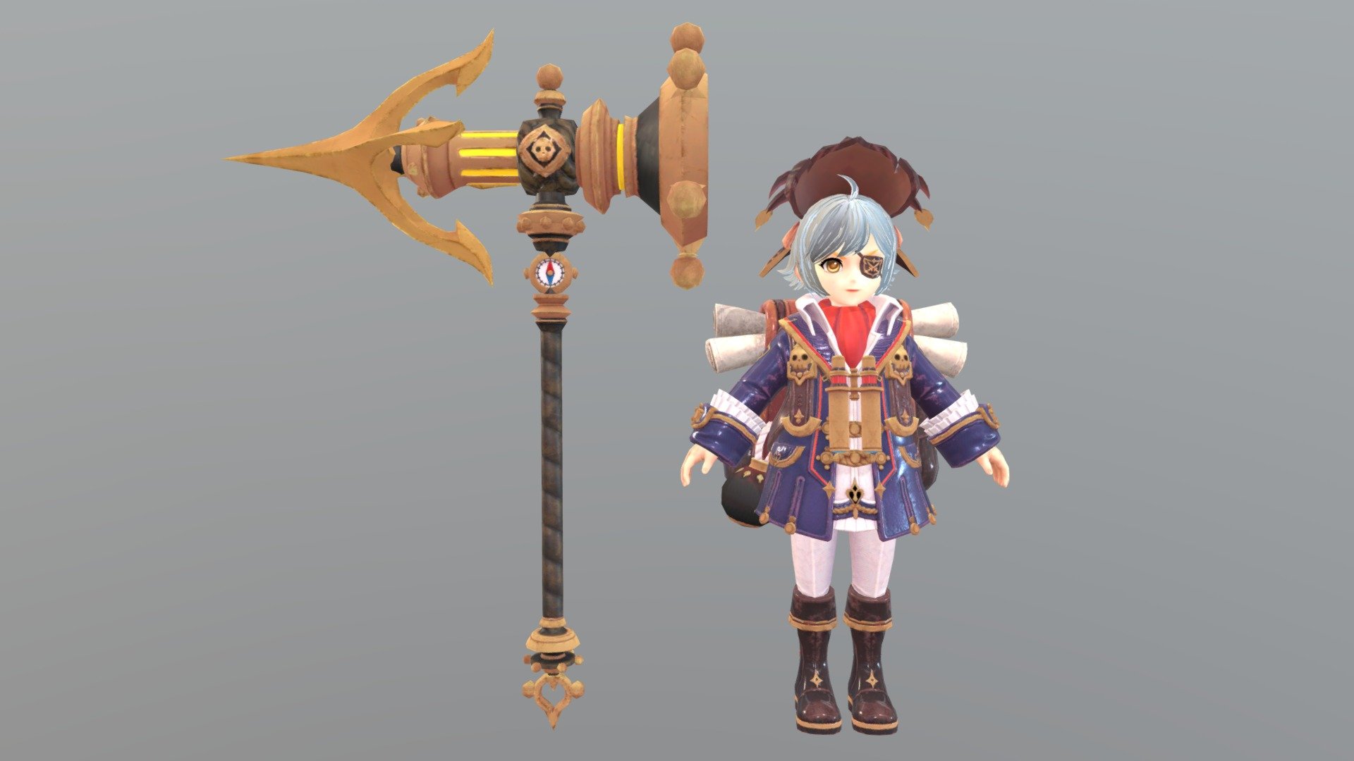 Child Warrior - Download Free 3D model by Chenchanchong [4db8acc ...