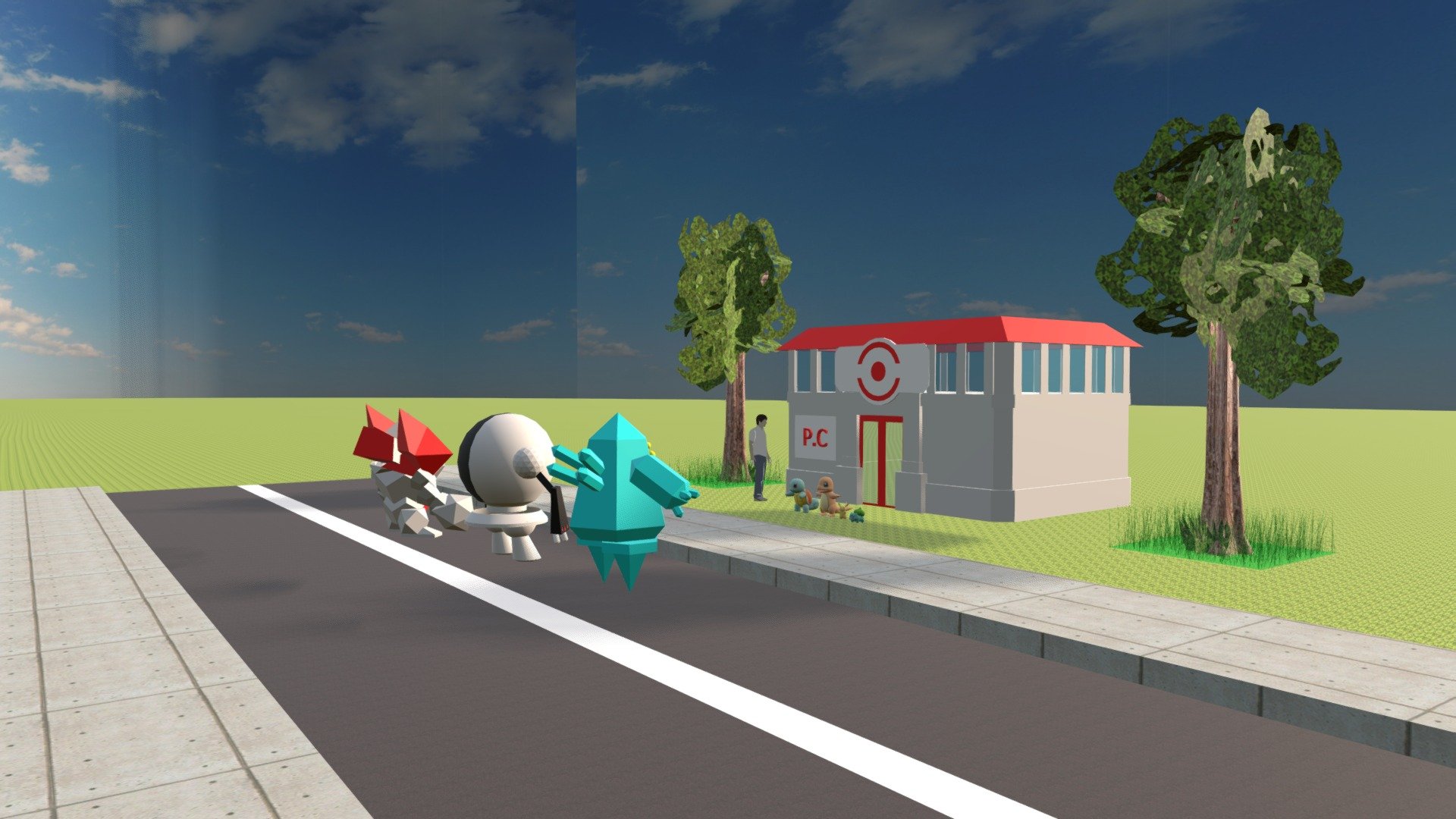 PokeFight - 3D model by xxpinoyxx415 [4db8fbf] - Sketchfab