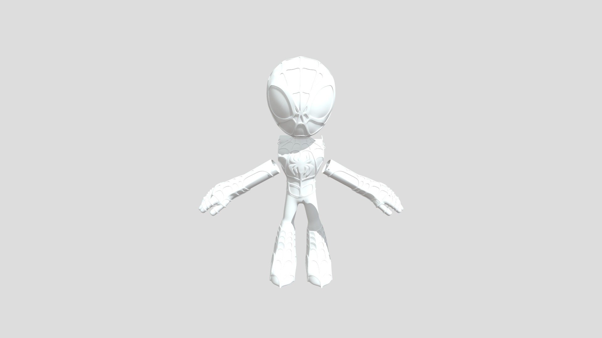 Spidey for 3D printing - 3D model by Vladimir_Akinov [4dba697] - Sketchfab