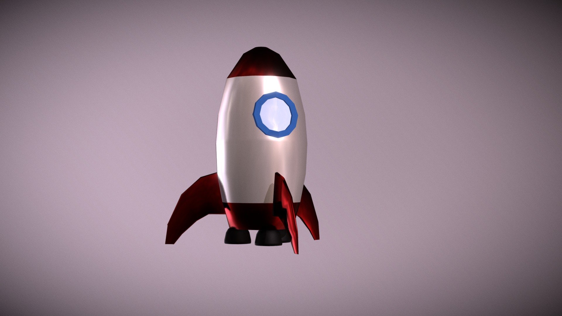 Simple Rocket Low Poly - 3D model by lucasf.lima74 [4dbb48b] - Sketchfab