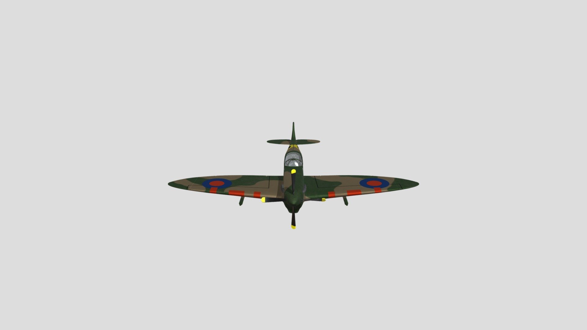 Spitfire - 3D model by Failbots [4dbb93d] - Sketchfab