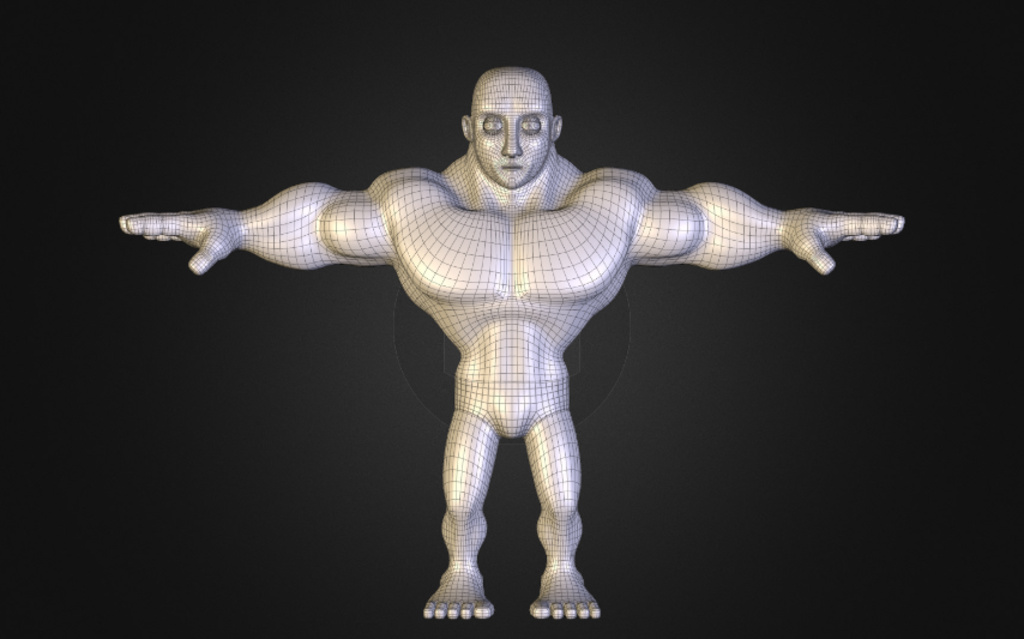 Stylized Male - 3D model by BradAndersonJr [4dbbf6e] - Sketchfab