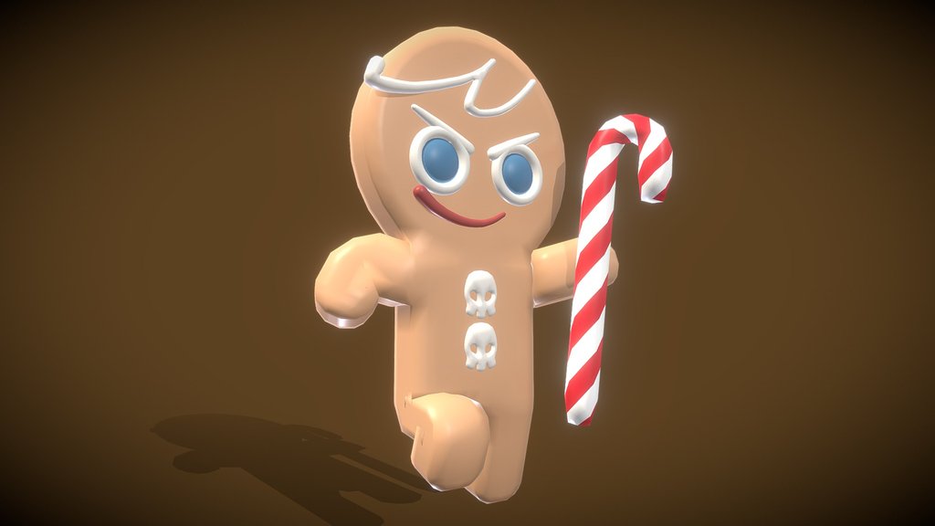 gingerbrave from cookie run kingdom - A 3D model collection by rubiks ...