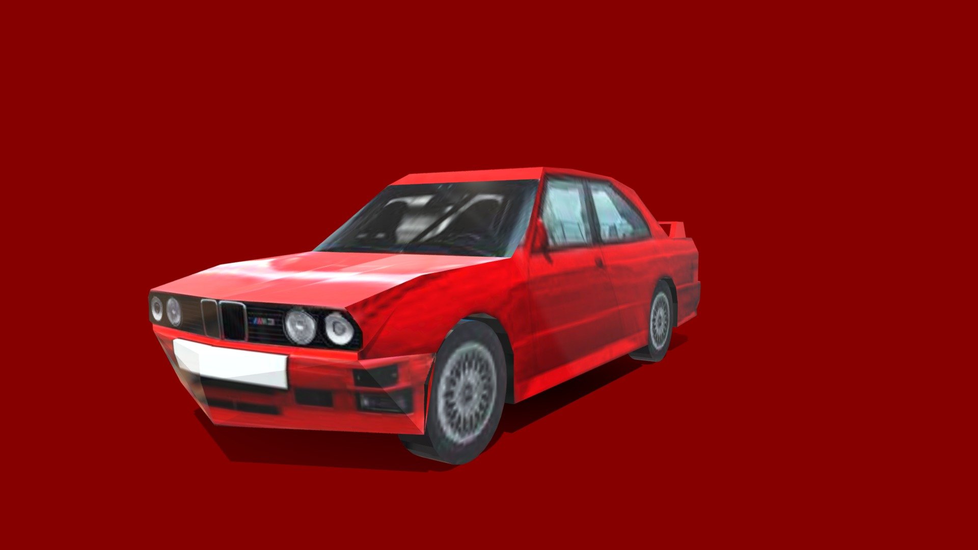 1986 BMW M3 E30 - Download Free 3D model by ImperialBlue ...