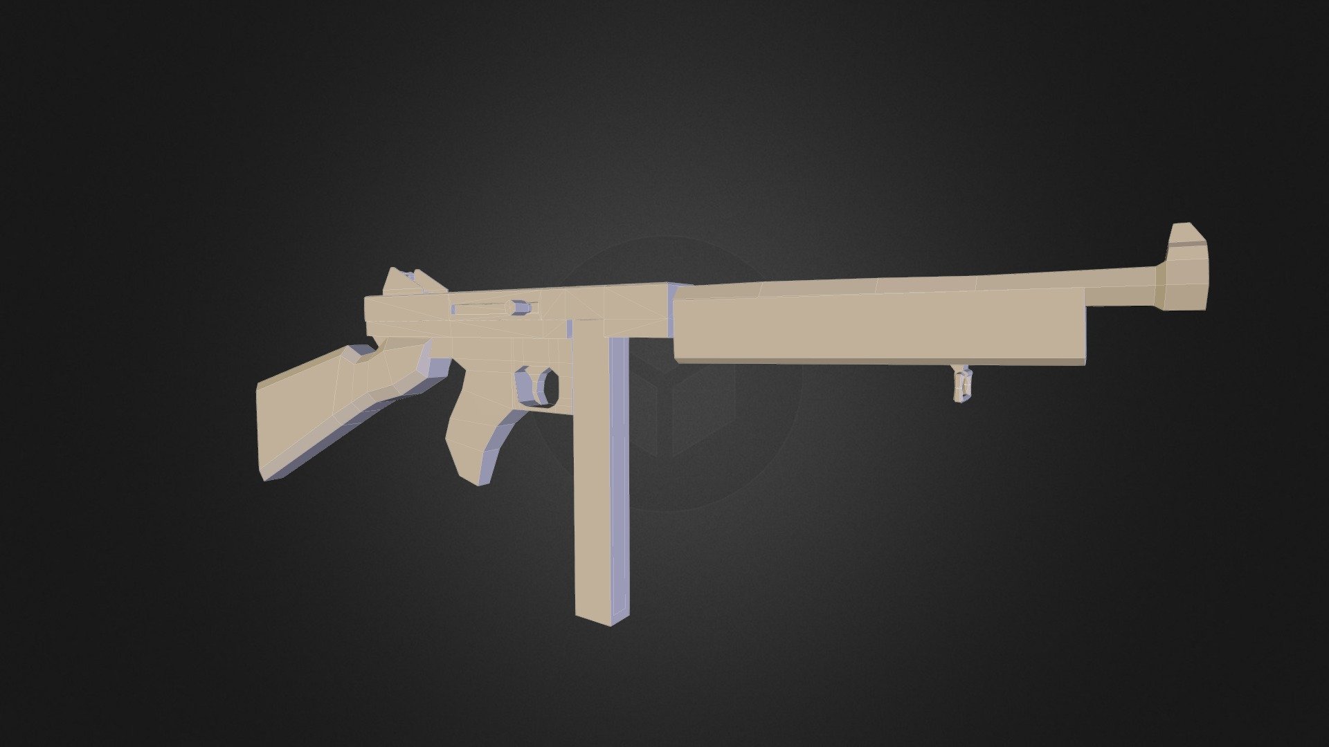 M1a1 Thompson - 3D model by juba [4dbccc3] - Sketchfab