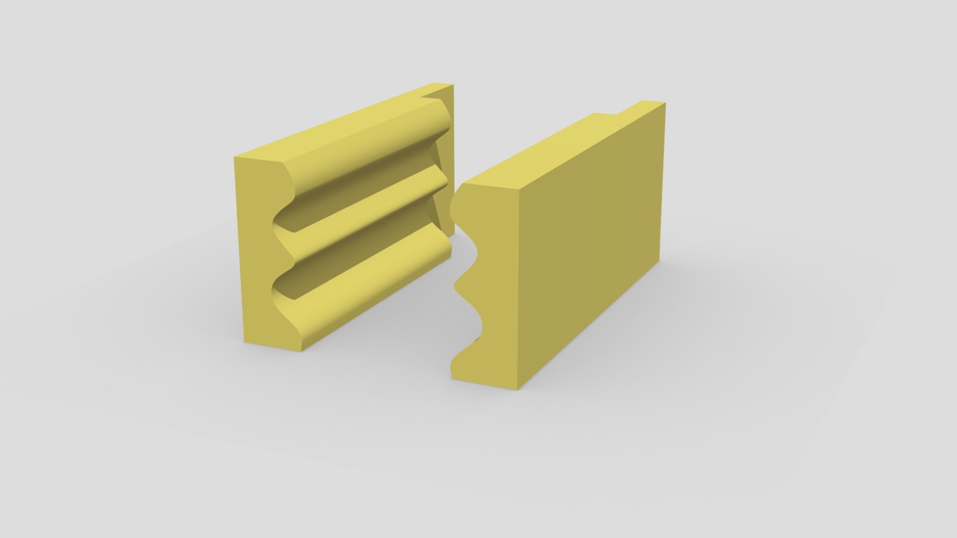 Stem block - 3D model by Ngwenya Glass (@ngwenyaglass) [4dbdafe ...