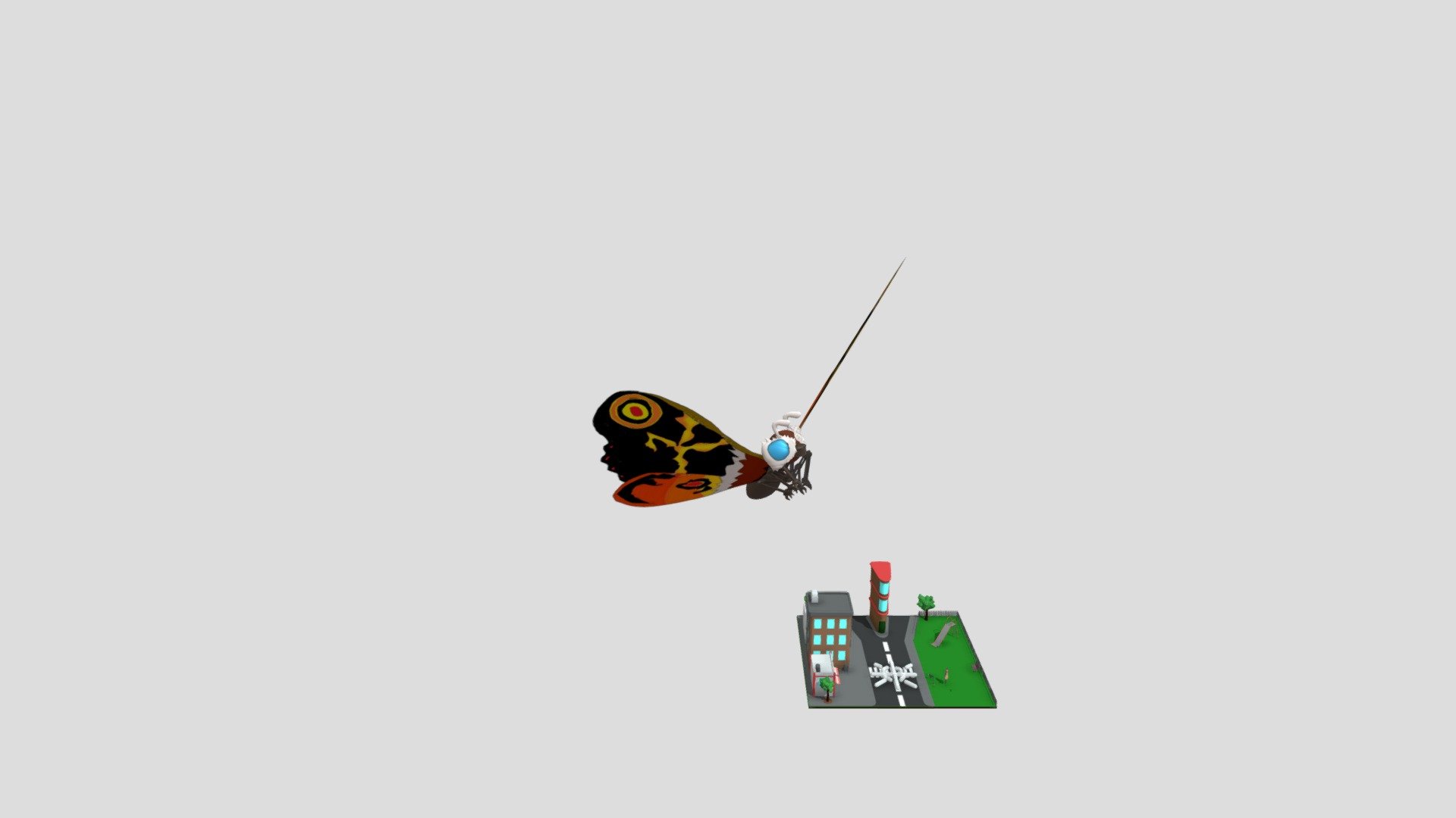 Mothra 2003 tokyo S.O.S - 3D model by tanjiro x sonic x deku ...