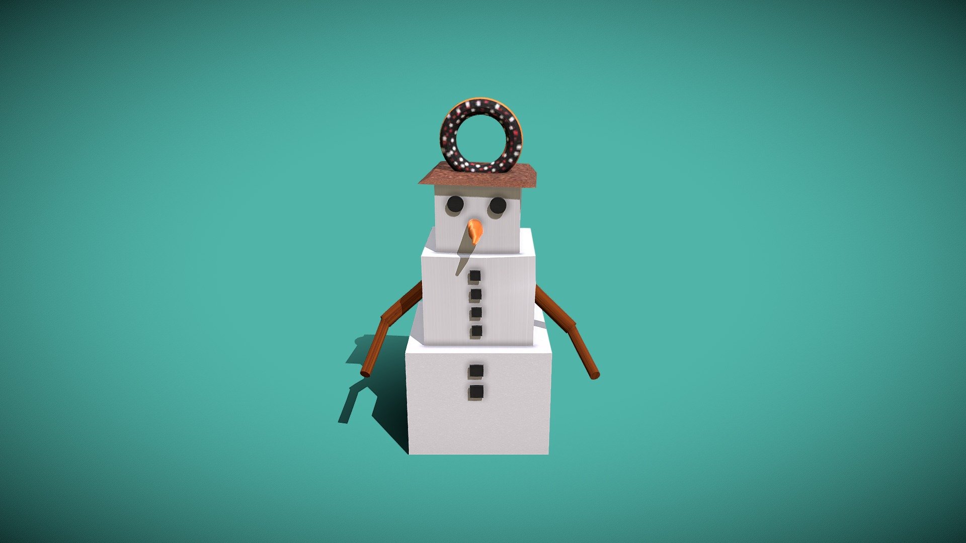 Snowman with Animations - Download Free 3D model by Reyyan yaqub ...