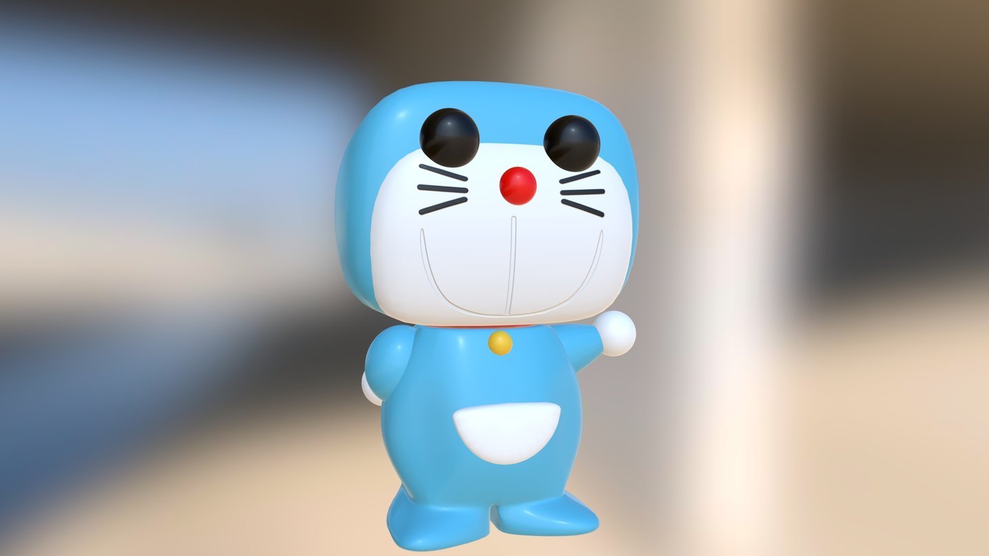 doraemoon - 3D model by dianam [4dbff25] - Sketchfab