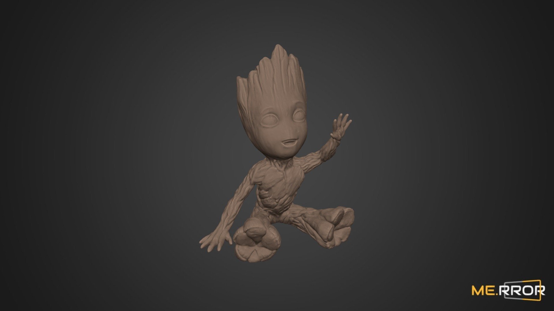 Groot Figure - Buy Royalty Free 3D model by ME.RROR Studio (@merror ...