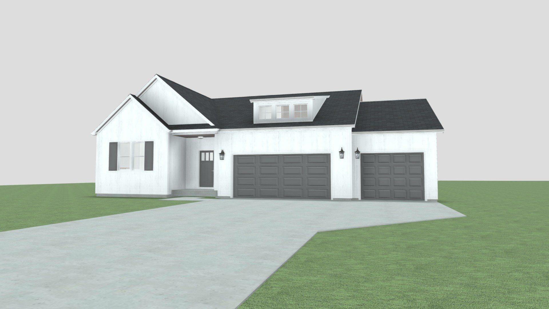 4- Car Garage - 3D model by OakBridge Development (@oakbridge) [4dc297e ...