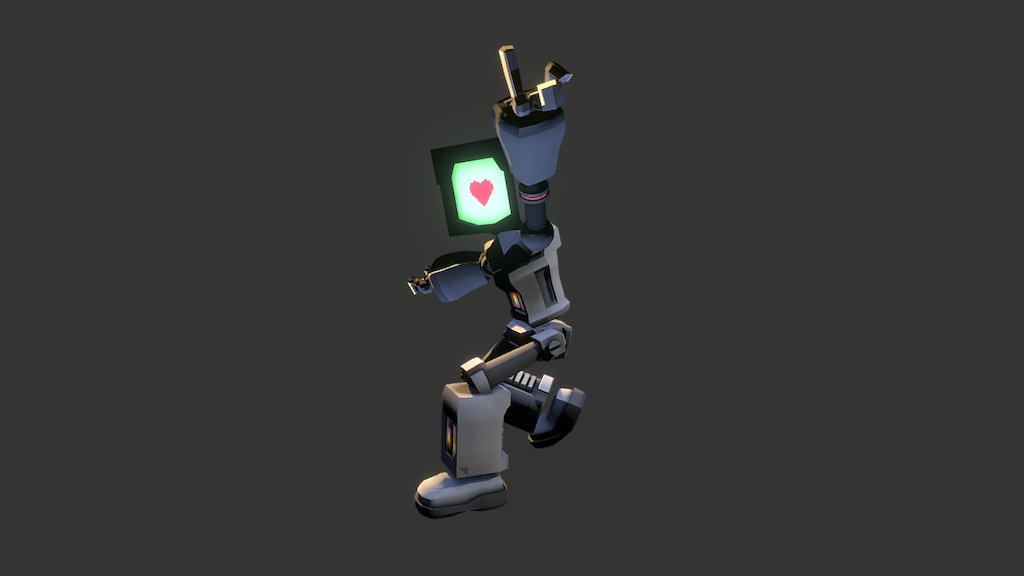 Heart & Slash - HRT-01 - 3D model by Spex130 [4dc2dee] - Sketchfab