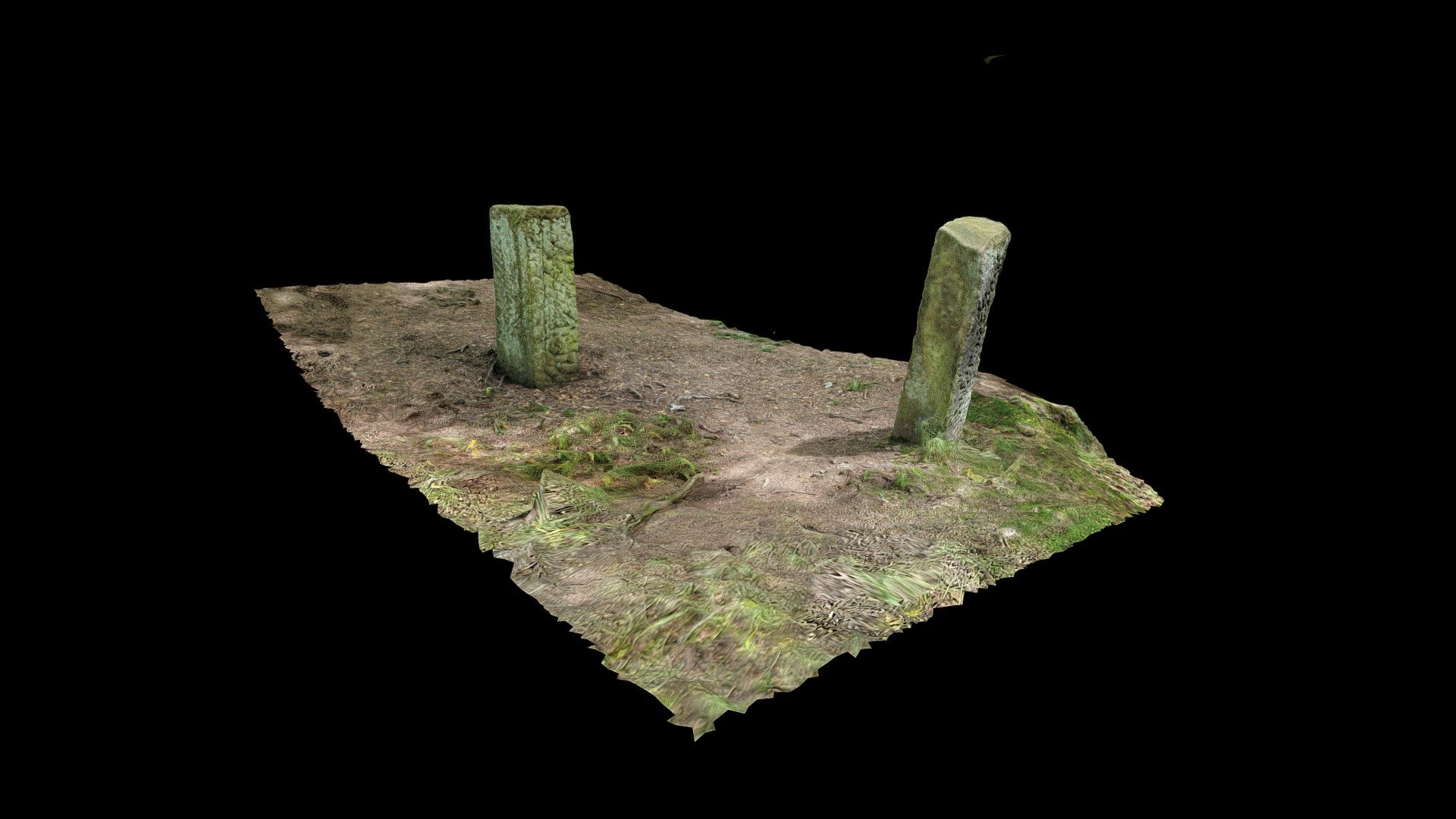 Gate Posts in Graves Park 1 - Download Free 3D model by Christopher ...