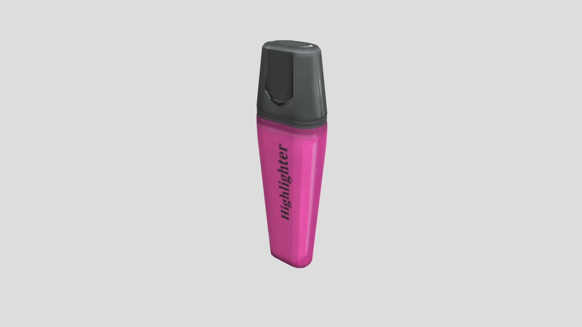 Highlighter Model - 3D model by snow_sprite [4dc41eb] - Sketchfab