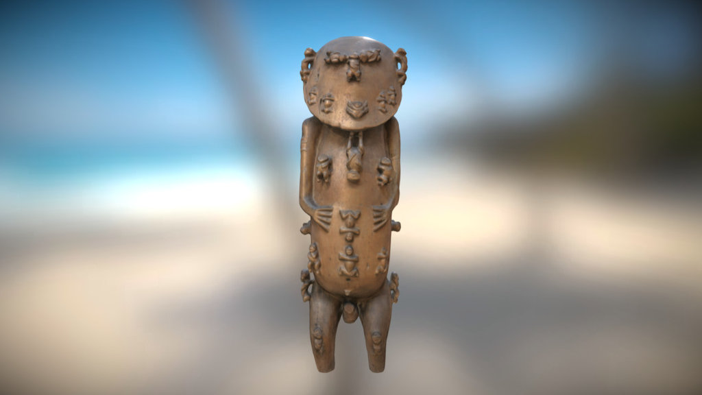 Statue of A'a [Animated] - 3D model by Thomas Flynn (@nebulousflynn ...