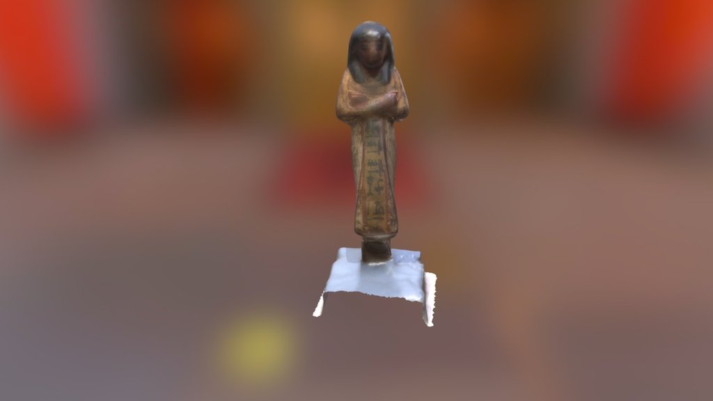 Egyptian, Shabti, c. 1295 - 1185 BCE - 3D model by duke_principles ...