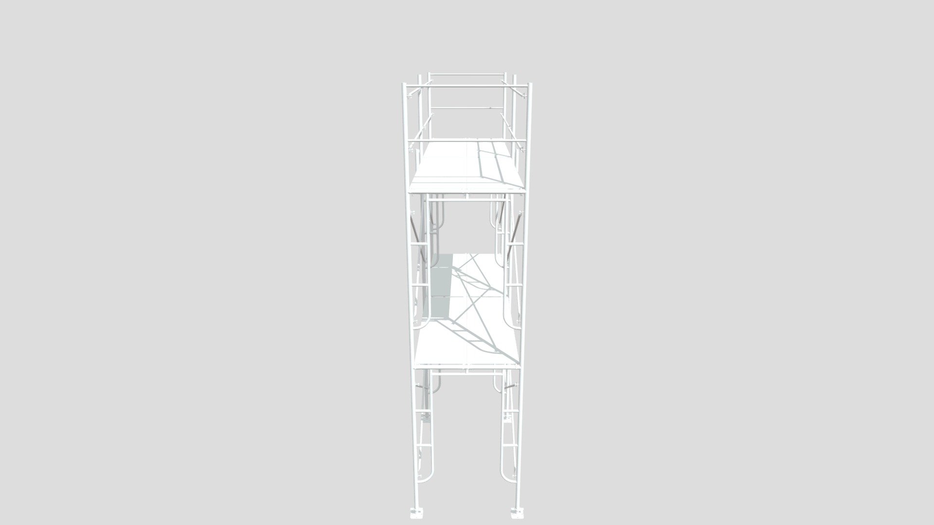 Frame Scaffolding 3D Model - 3D model by Scaffolding Manufacturer ...