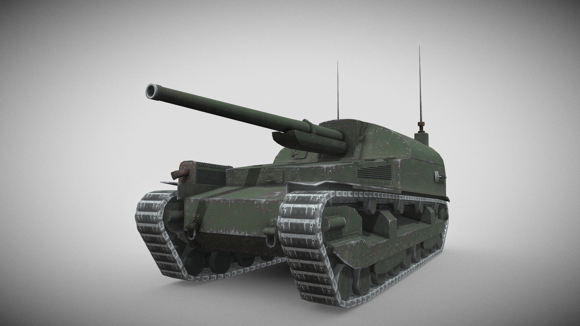 Type 95 Ji- Ro - Download Free 3D model by JUSTGAME [4dc7a93] - Sketchfab